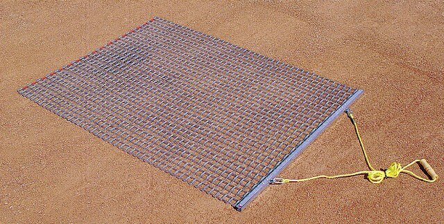 6x3 Drag Mat | Order a Steel Baseball Field Drag Mat & Handle - Trigon ...