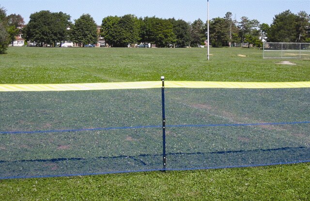 200' Temporary Outfield Fencing | Purchase a Deluxe TempFence Home Run ...