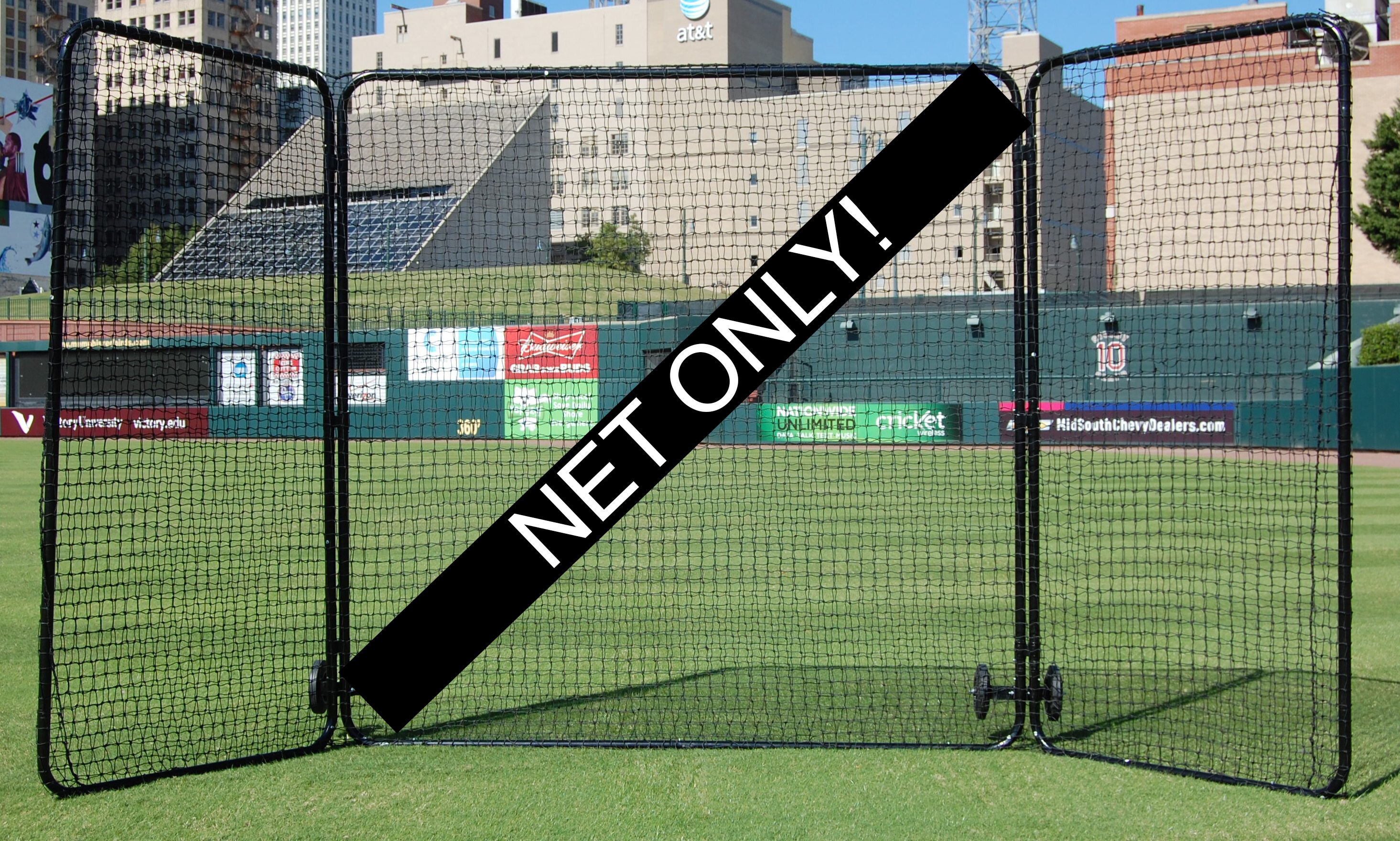 Replacement Baseball Nets | Buy 16'x8' Tri-Fold Baseball Field Screen ...