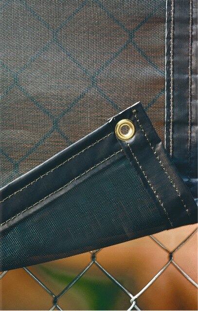 Vented Mesh Windscreen | Order Black Windscreens with Half-Moon Vents ...