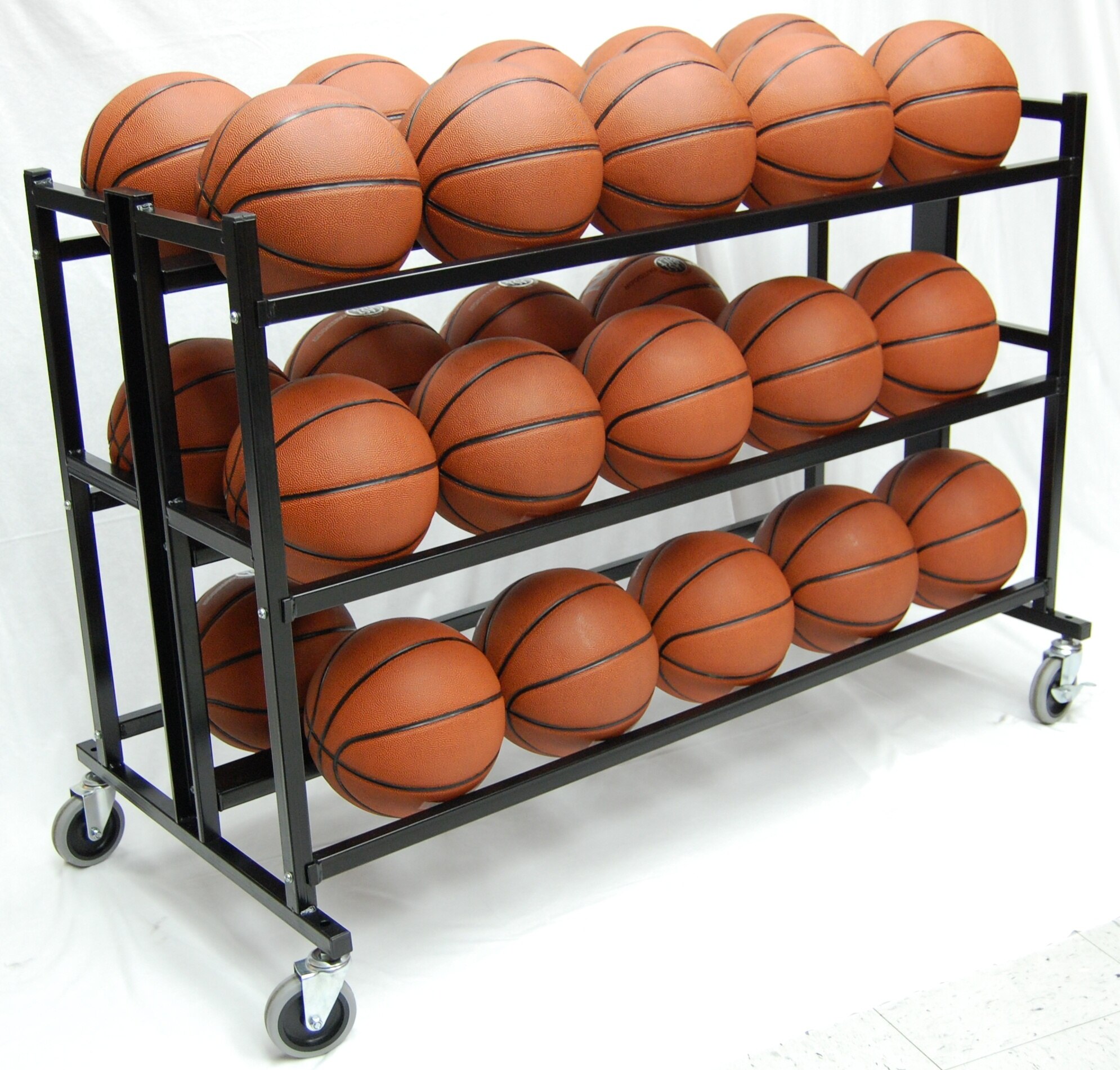 Wide Cart | Buy the Heavy Duty Double Wide Ball Cart at Trigon Sports ...