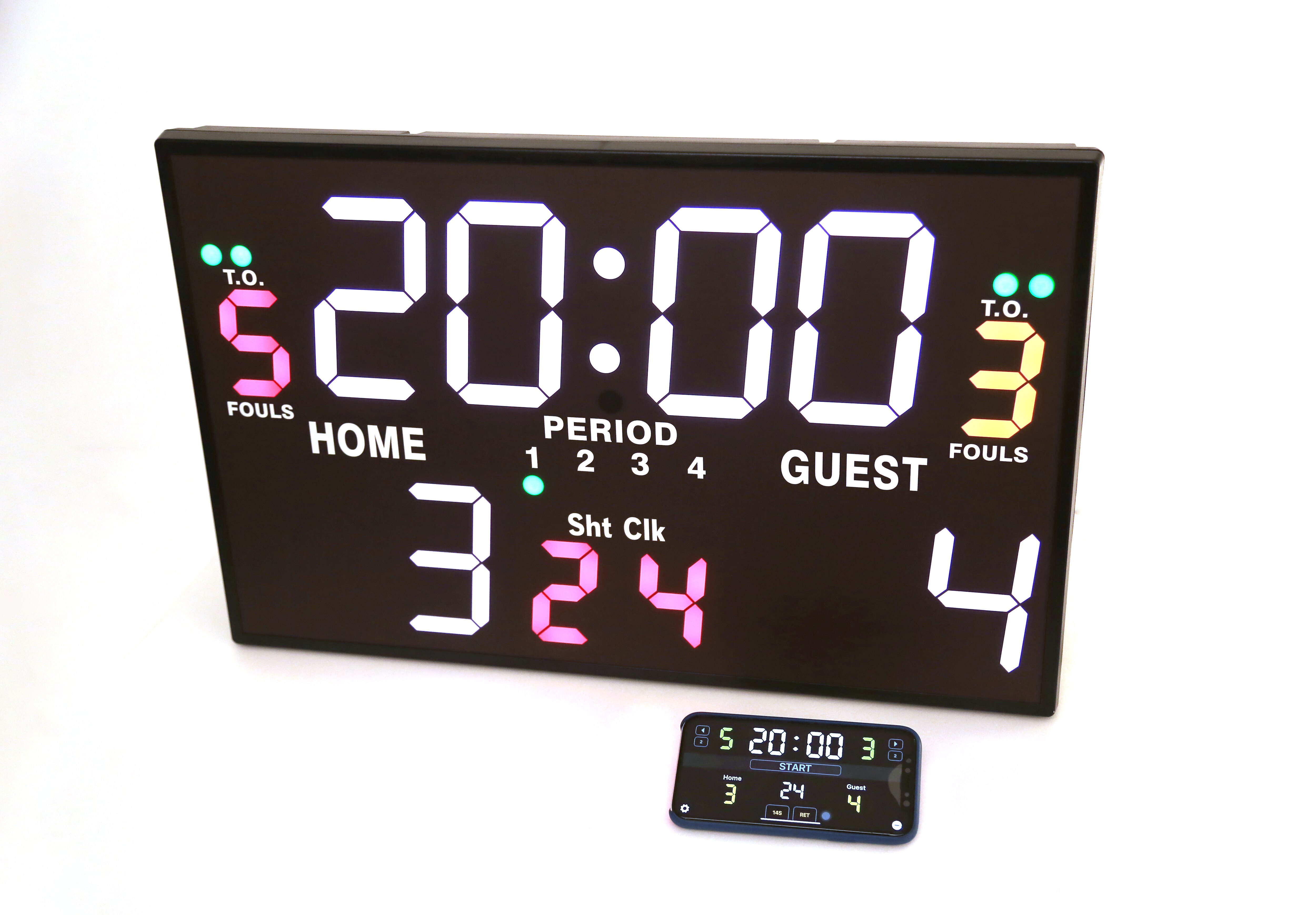 Sports Timer Clock | Purchase a Rechargeable Battery Operated Multi ...
